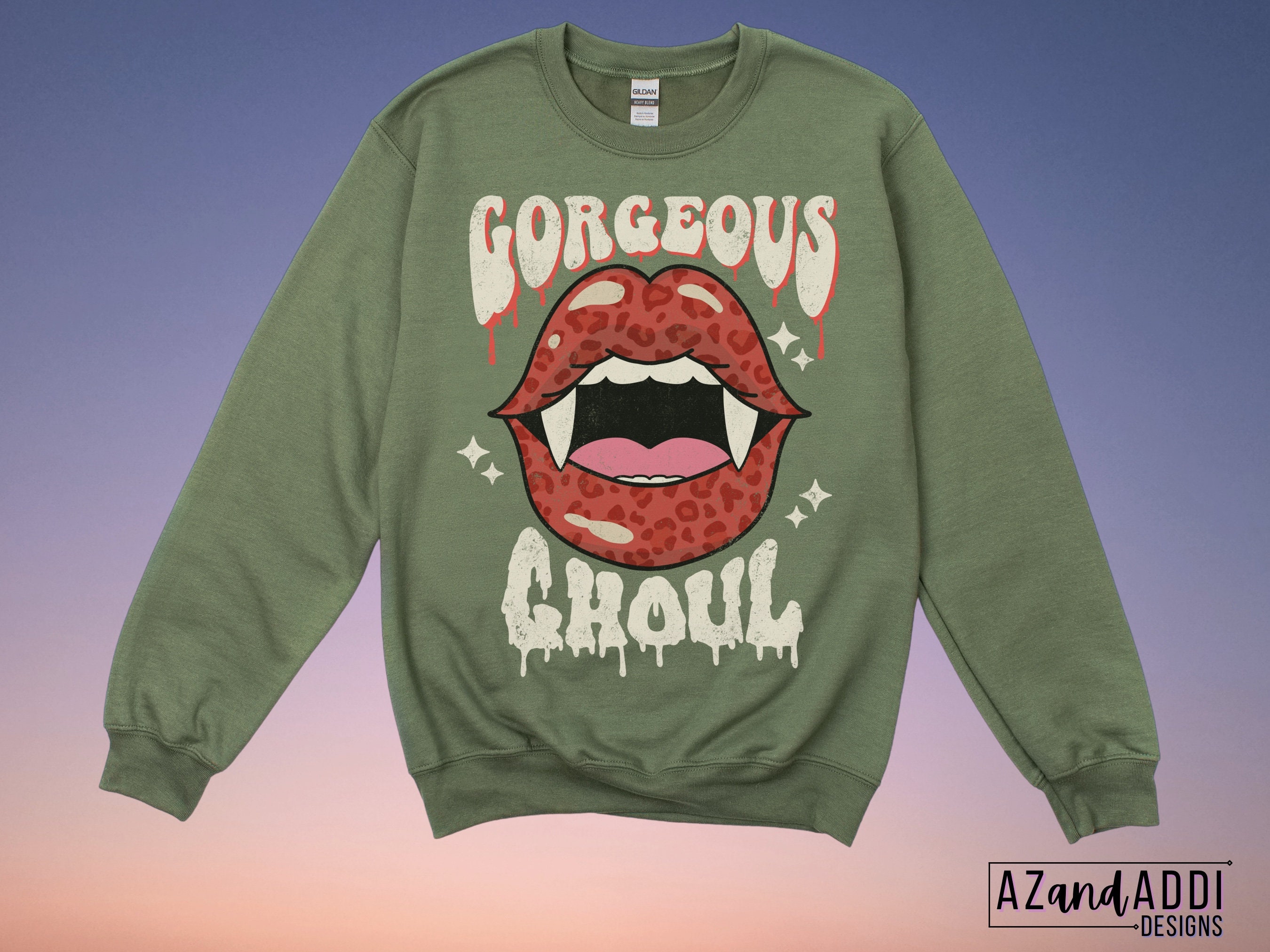 Halloween Lips Png, Gorgeous Ghoul Png, Retro Halloween Png, Vampire ...