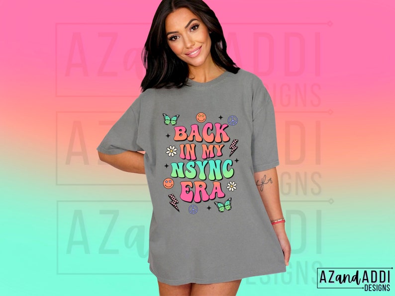 Back in My NSYNC Era Png, Nsync Reunion Tour Png, Nsync Png, Retro Png ...