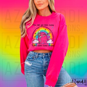 You Can Go Kick Rocks Png, Retro Sarcastic Sublimation Design, Adult ...