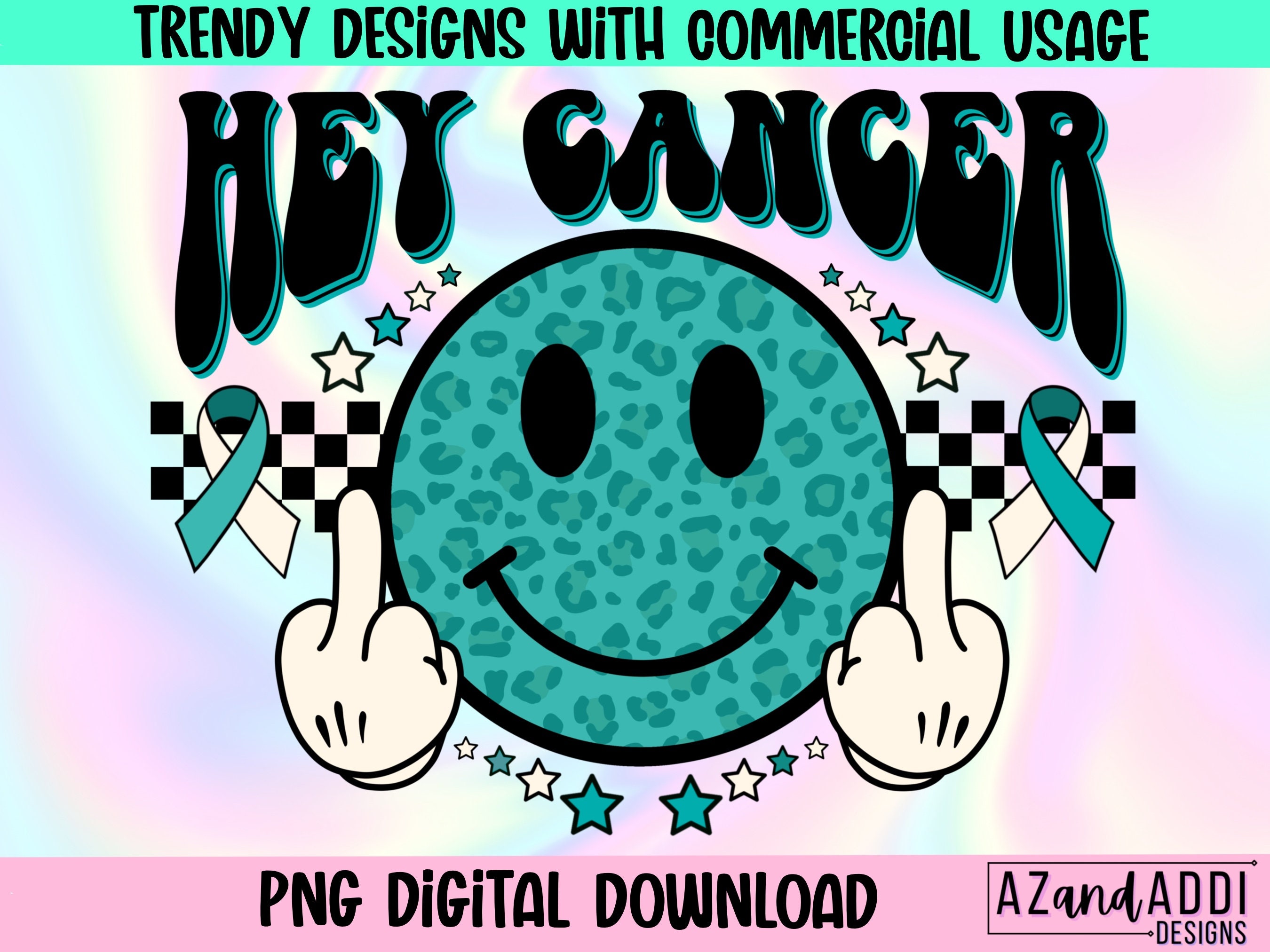 F Cancer Png Cervical Cancer Awareness Png January Cancer - Etsy