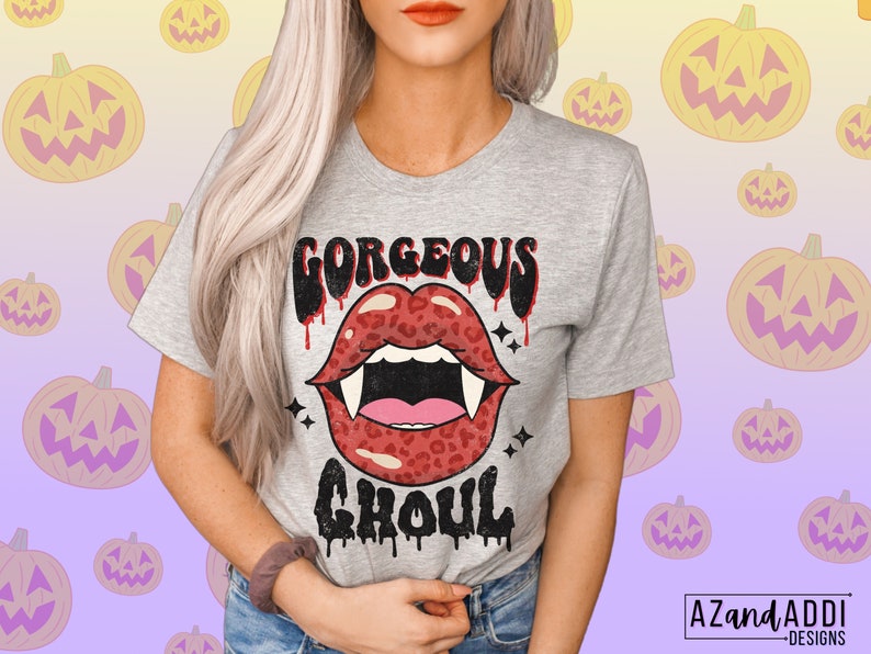 Halloween Lips Png, Gorgeous Ghoul Png, Retro Halloween Png, Vampire ...