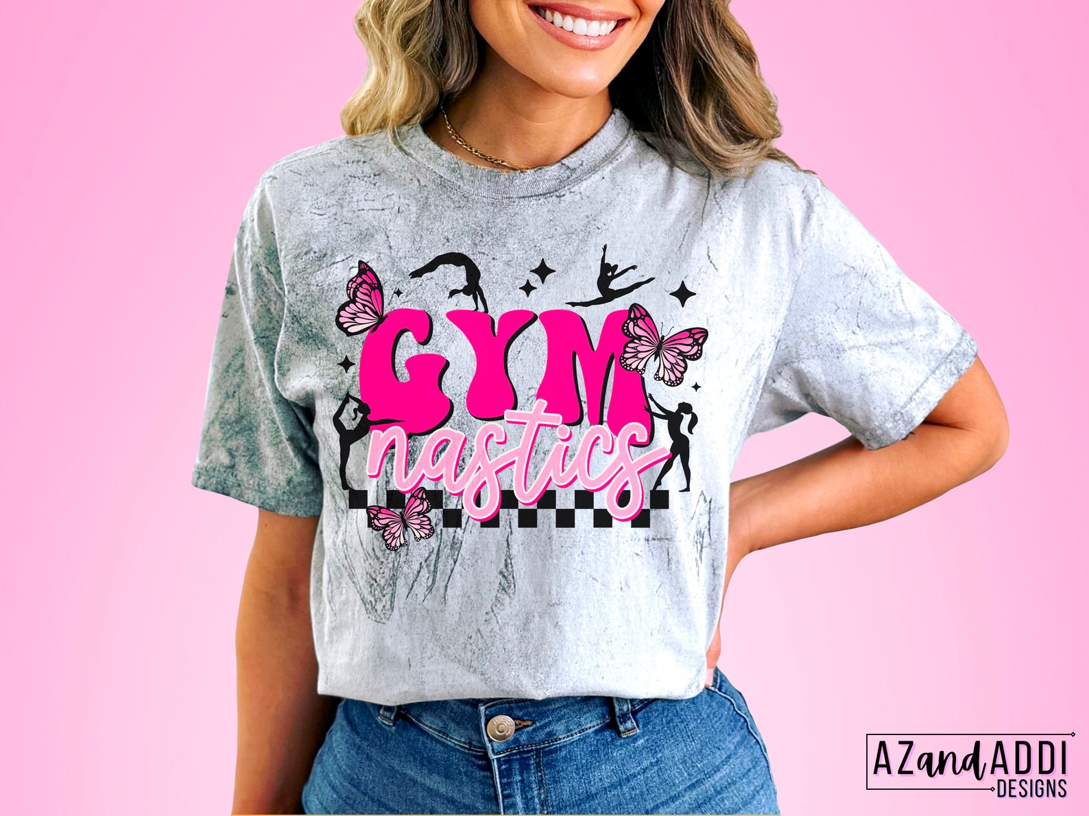 Retro Gymnastics Png, Gymnastics Sublimation Design, Gymnast Vibes Png ...