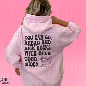 You Can Go Kick Rocks Png, Retro Sarcastic Sublimation Design, Adult ...