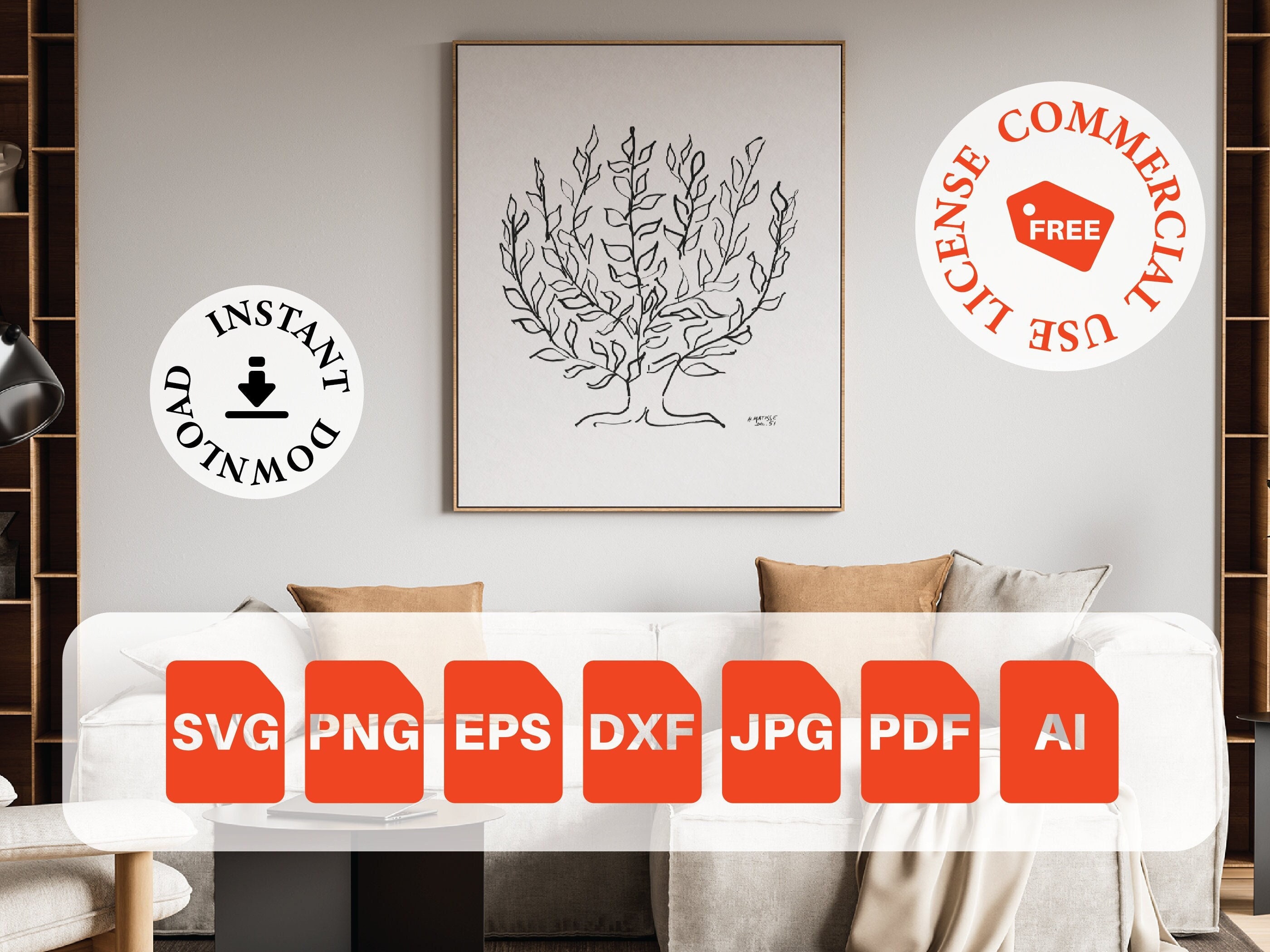 Matisse Tree Le Platane the Plain Tree 1951 Serigraph - Etsy