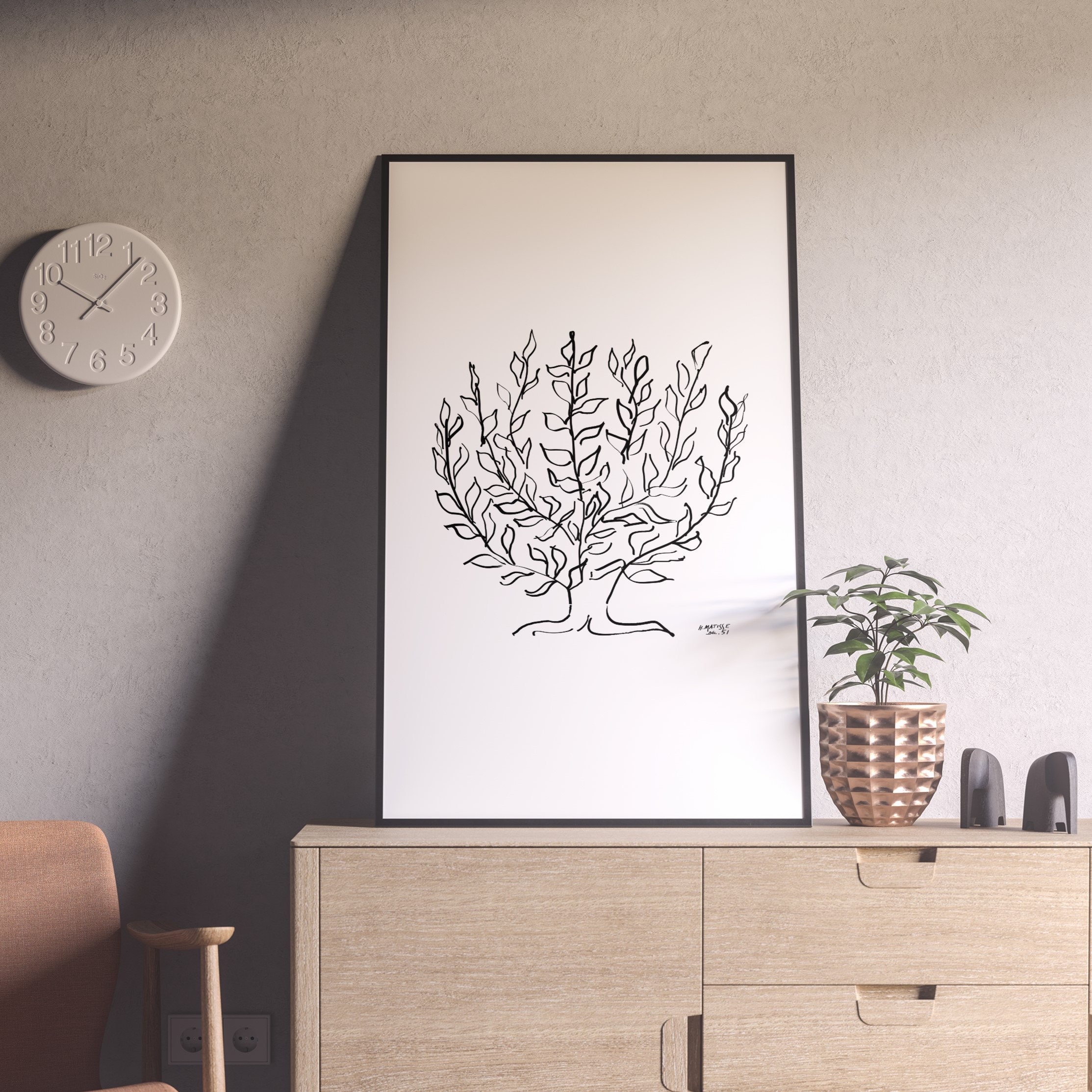 Matisse Tree , Le Platane , the Plain Tree 1951 , Serigraph , Henri ...