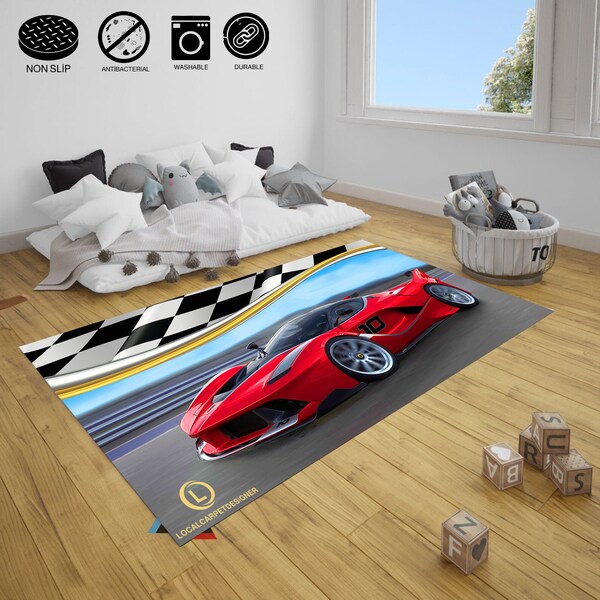 F1 Formula 1 Rug - Etsy