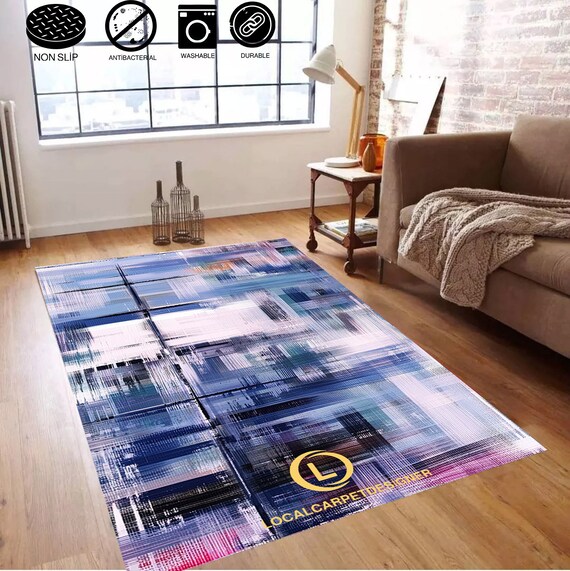 Geometric Linear Rug / İnterstellar Rug / Shining Hotel Rug/ - Etsy