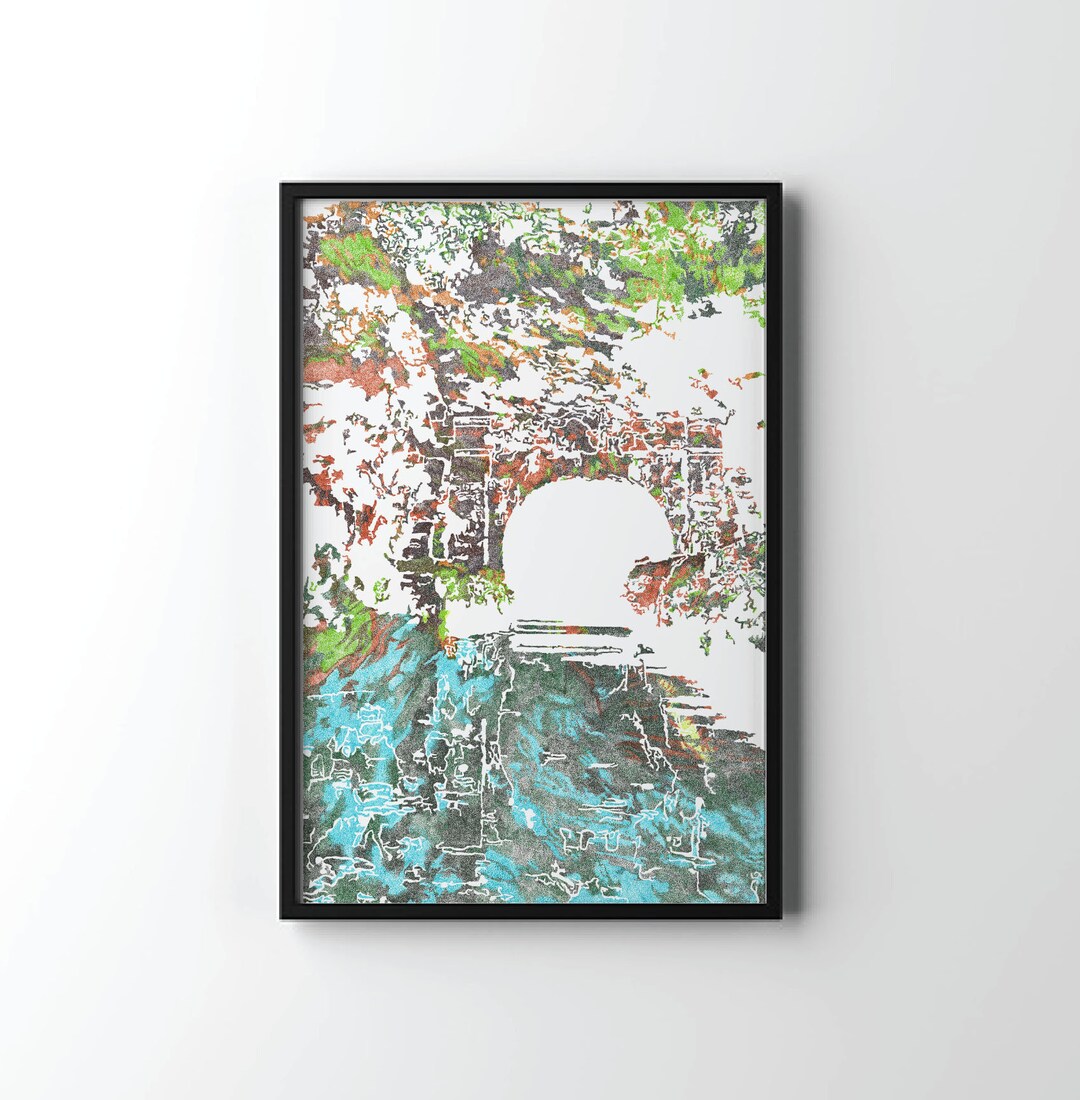 Impermanence on the Canal Art Print Illustration - Etsy