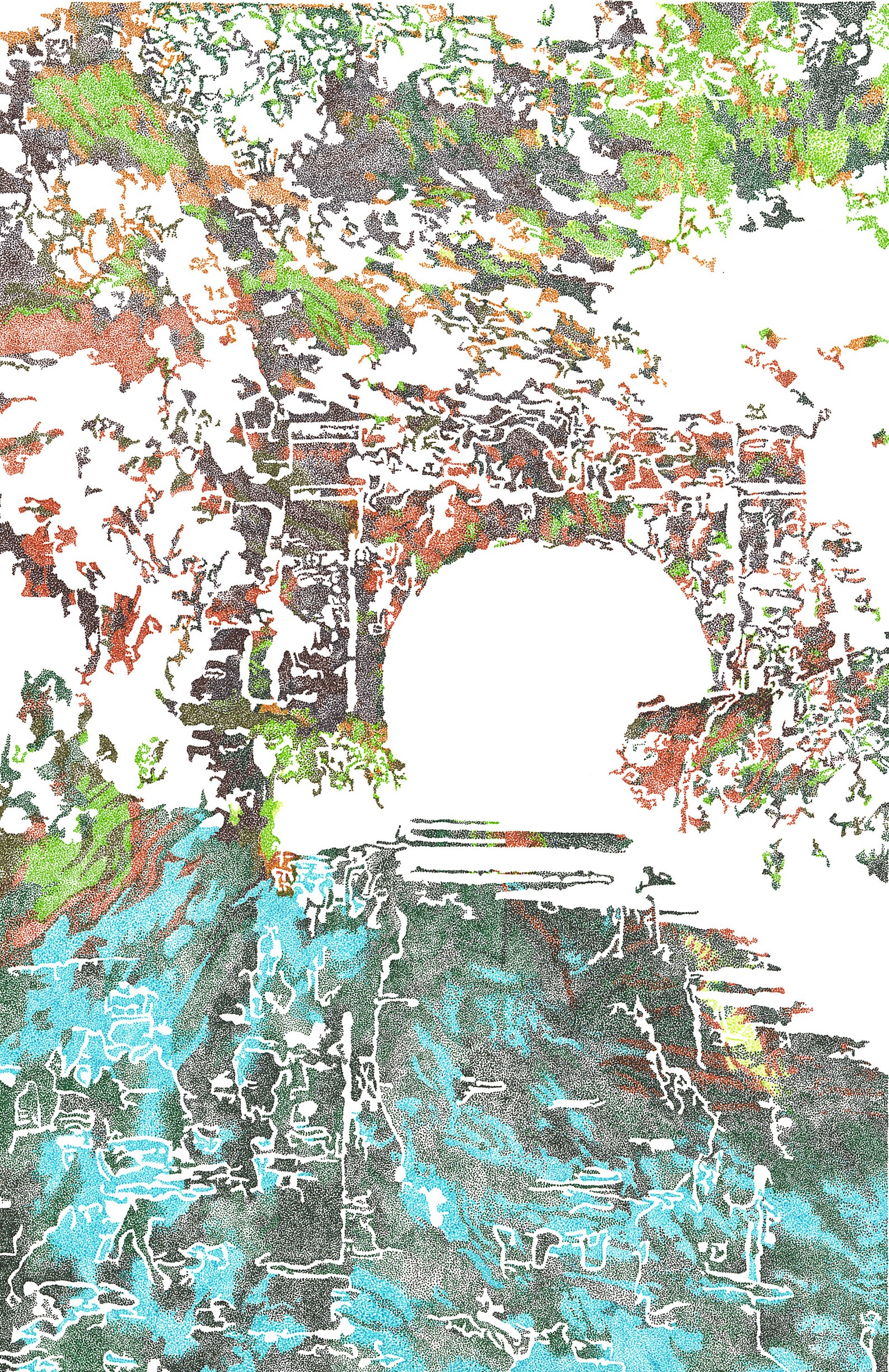 Impermanence on the Canal Art Print Illustration - Etsy