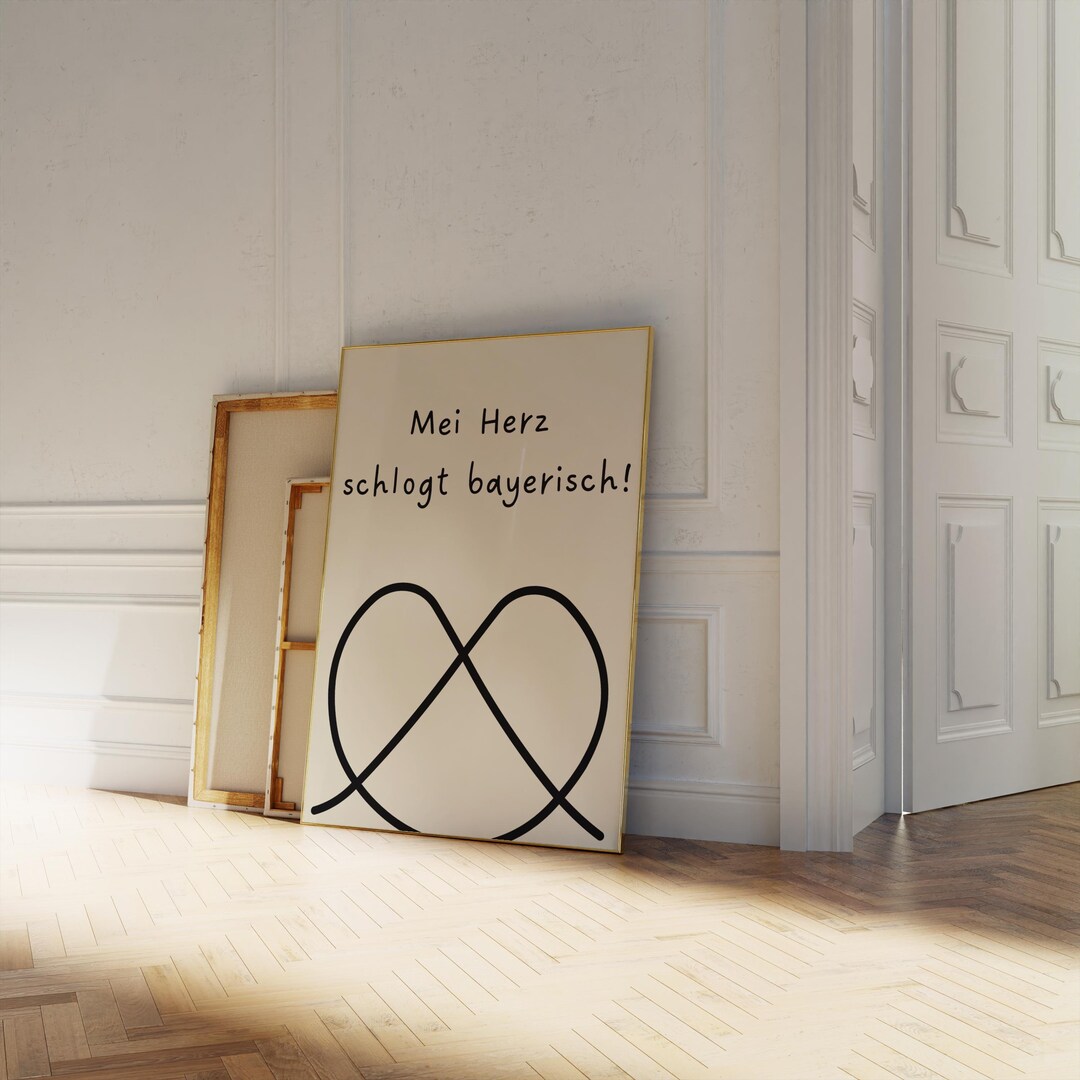 Bavaria Poster | Bavarian Saying Poster | Digital Download | Wall ...