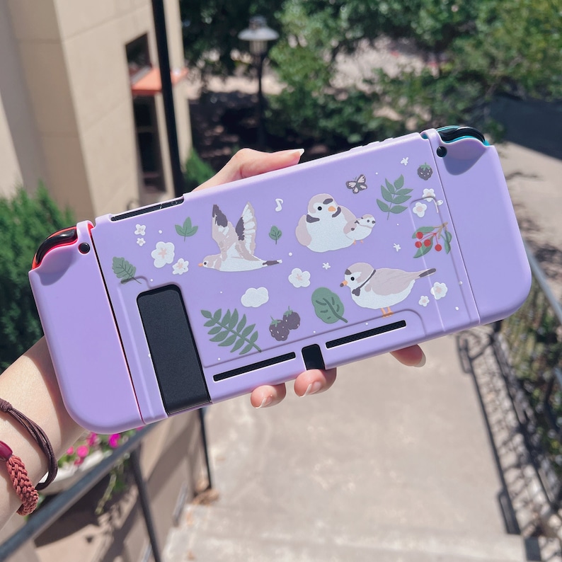 Case for Nintendo Switch 2 and 1 OLED, STARRY FOREST Bird Cute Switch ...
