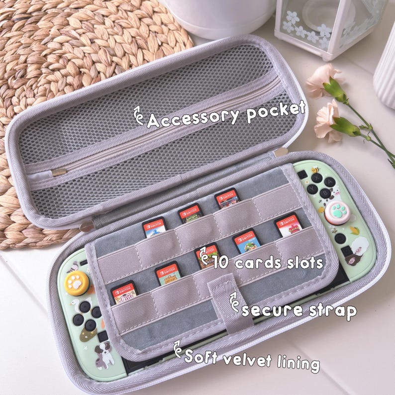Starry Forest Farm Friends Case for Nintendo Switch 2, Cute Cow Animals ...