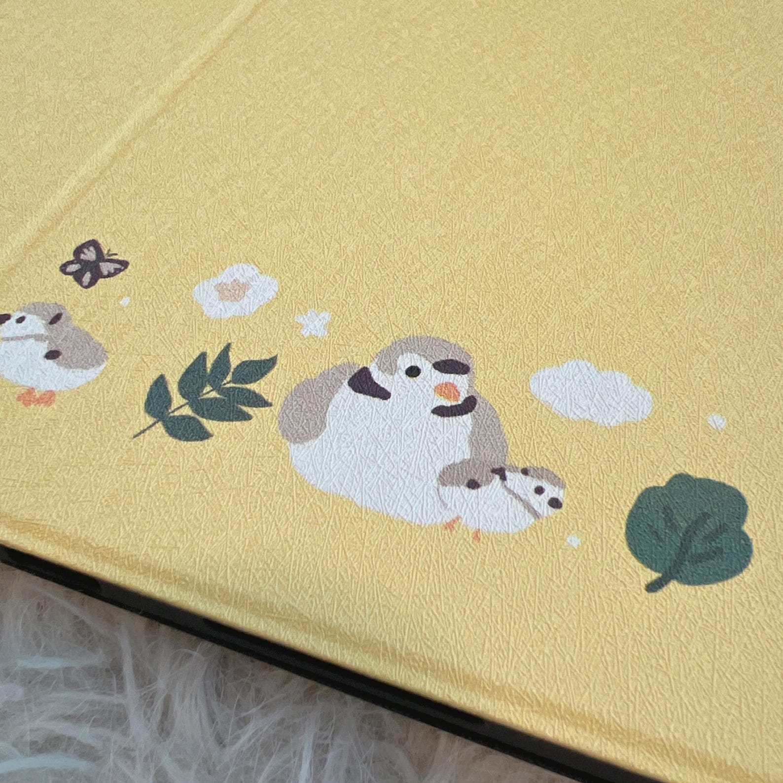 Starry Forest Yellow Birds Prints Case for Ipad/kindle, Cute iPad Air 6 ...