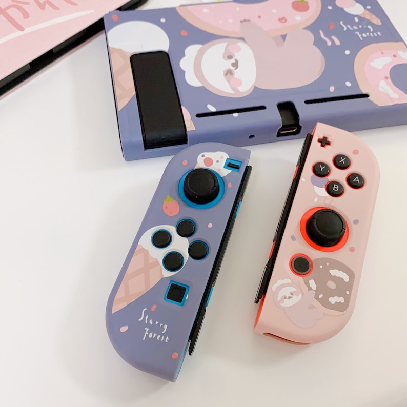 Cute Sloth Contrasting Joycon Nintendo Switch Oled Case - Etsy