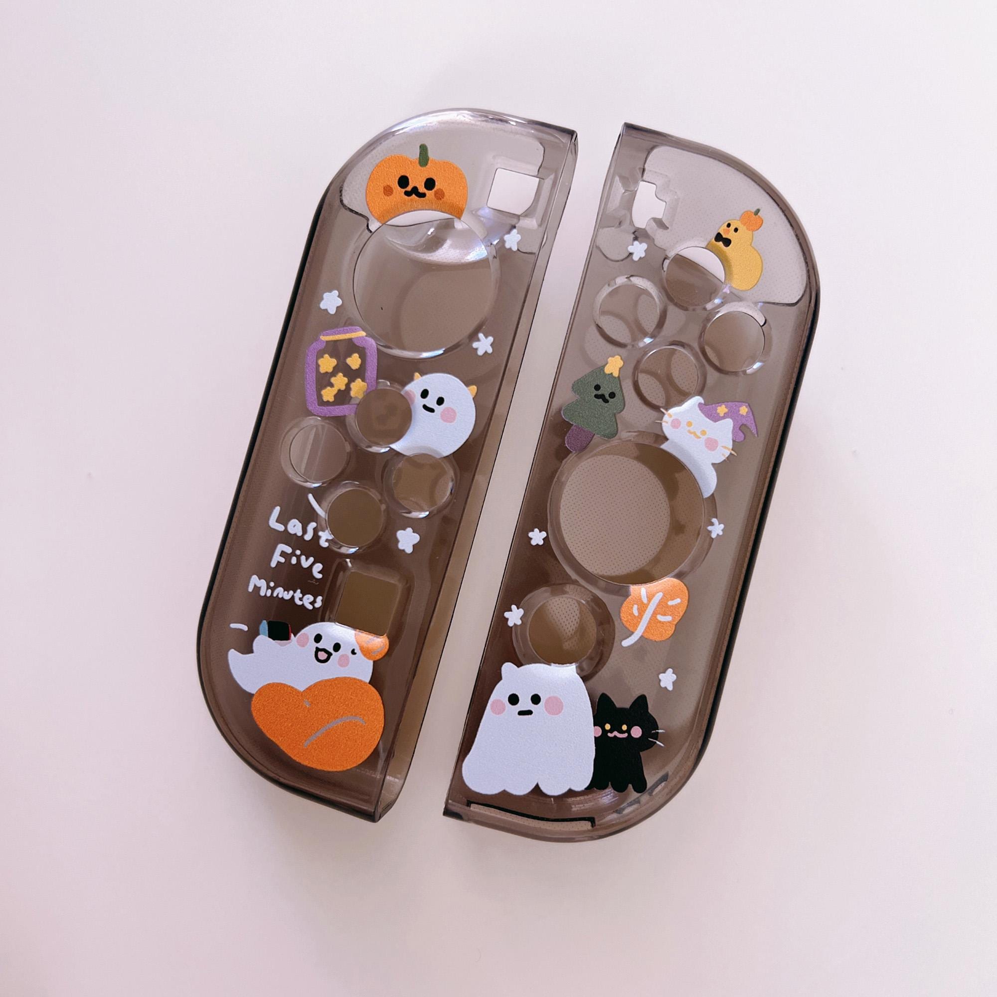 Starry Forest Cute Halloween Switch Joycon Shell Cases, Soft Kawaii ...