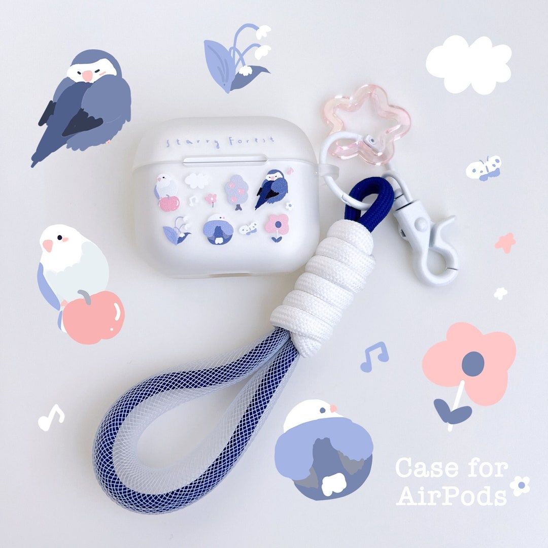 Starry Forest Cute Birds Case for Airpods 1/2/3/pro/pro2 Generation ...