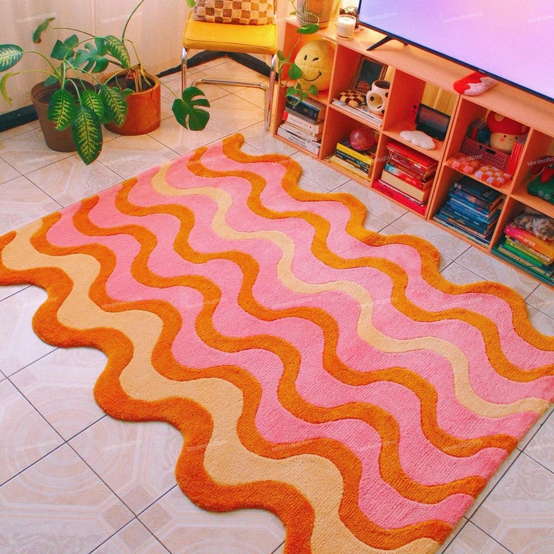 Wavy Rug - Etsy
