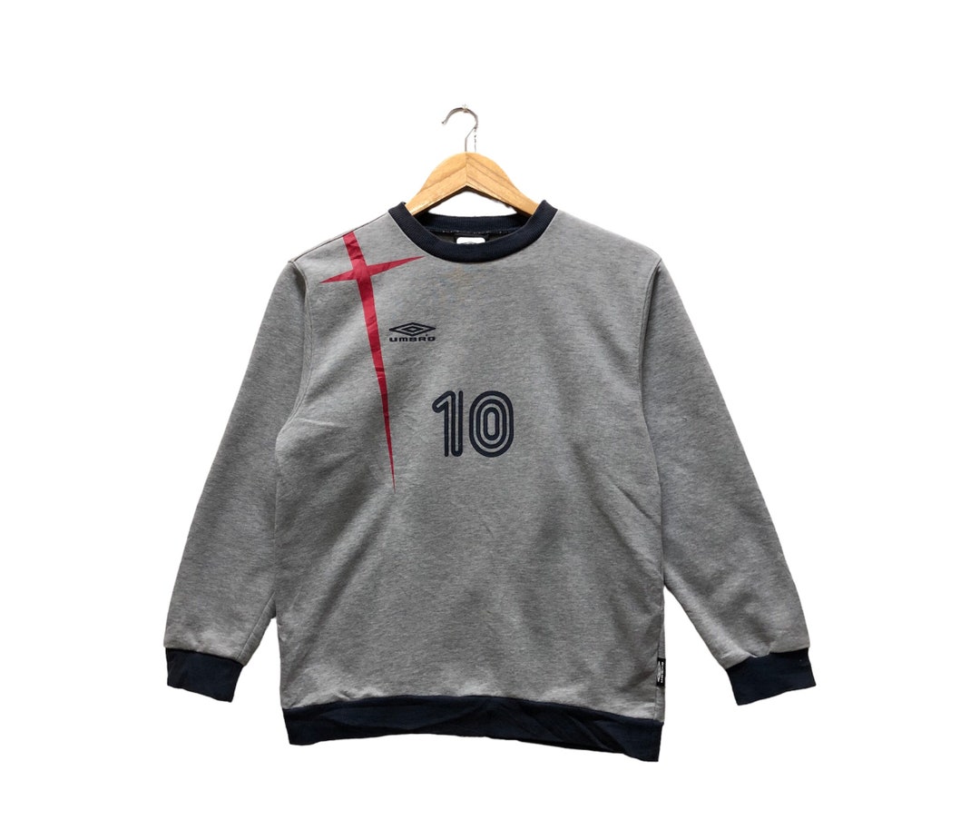 Rare Umbro Sweatshirt Big Logo Spell Out Pullover Jumper Sweater ...