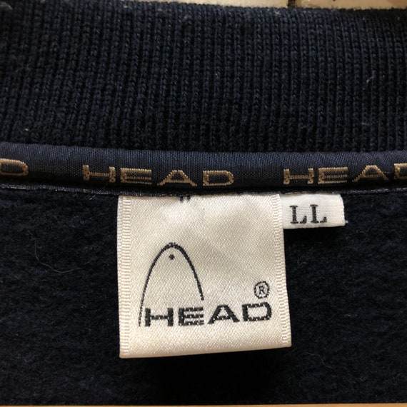 Rare!! Vintage Head Sweatshirt Small Logo Embroidery … - Gem