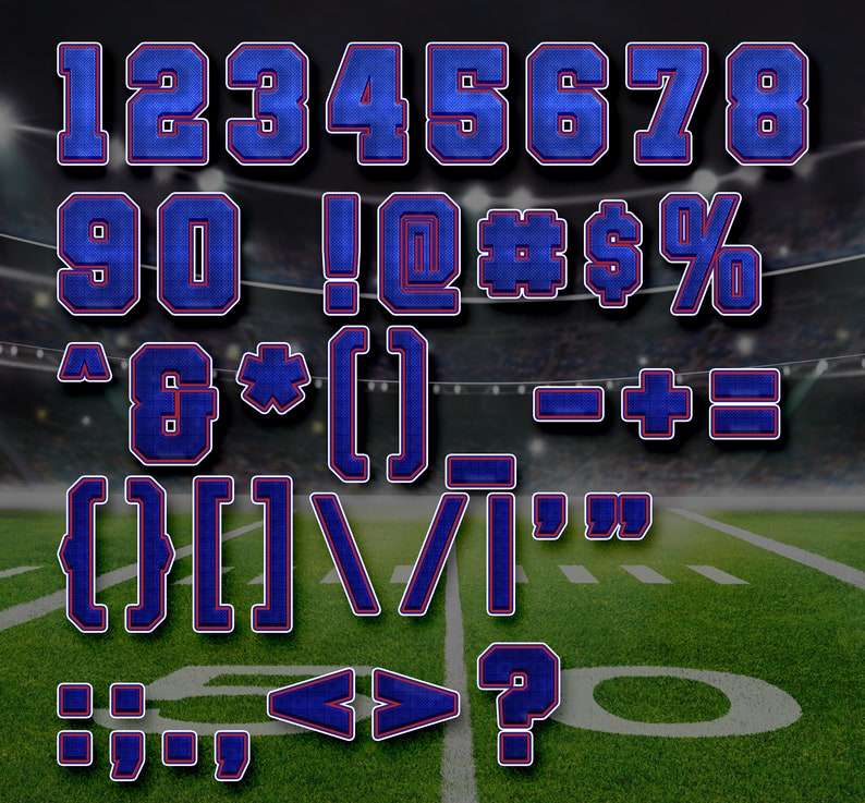 Digital Download New York Varsity Style Alphabet Set Bold Letters PNG ...