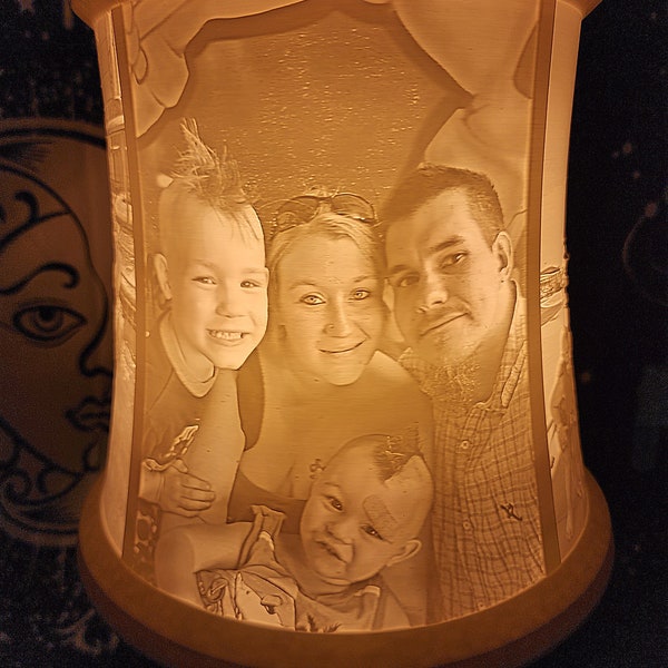 Lithophane Lamp - Etsy