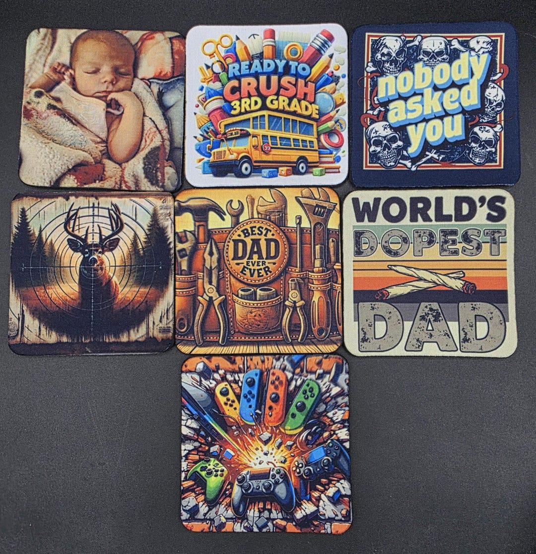 Photo Coaster,personalized,custom Photo Coaster, Unique Gift, Keepsake ...