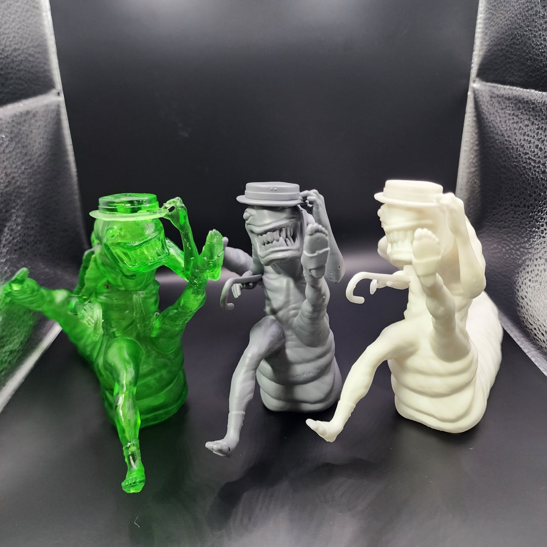 Spaceballs Alien Figurine, Translucent Green UV Resin (hex3d) - Etsy