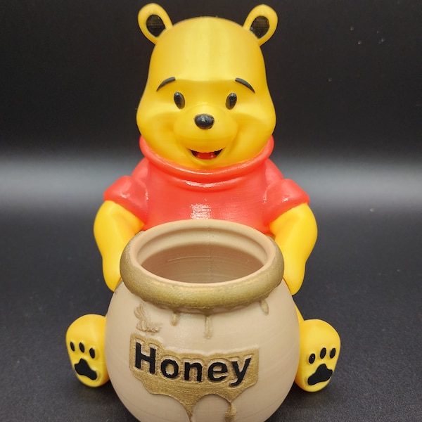 3d Printed Pooh Bear - Etsy