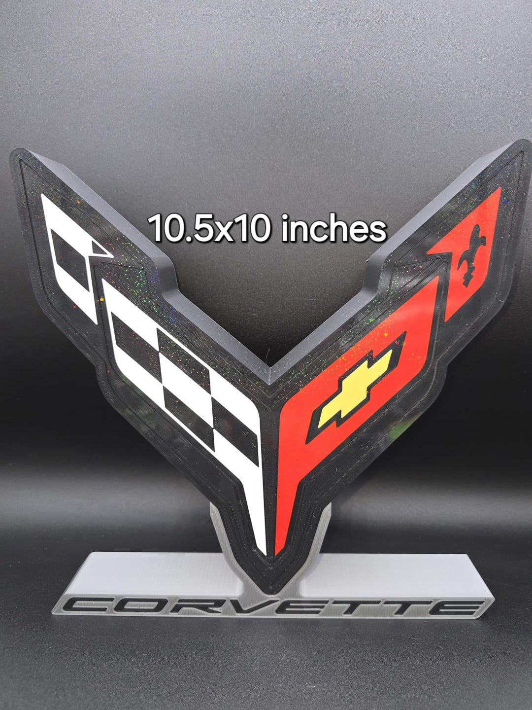 Corvette C8 LED Light Box - Etsy