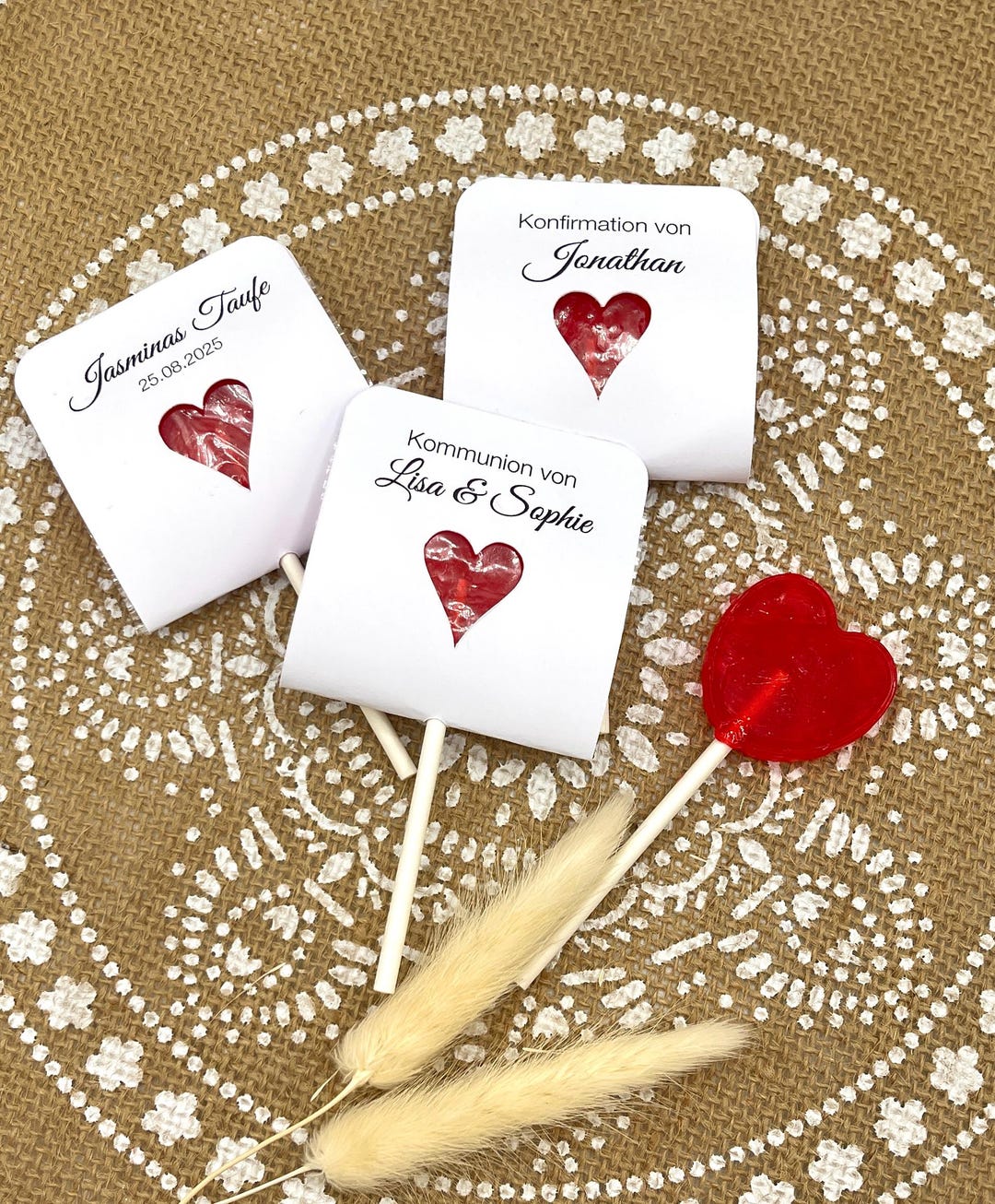 Wedding Gift, Baptism, Confirmation, Communion, Valentine's Day: Heart ...