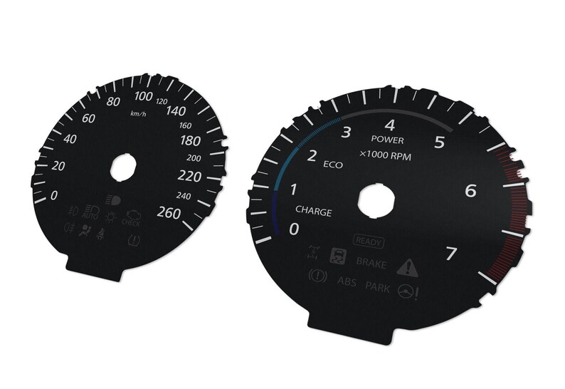 For Lexus NX Hybrid - Speedometer Dials MPH to KM/H Gauges - Etsy