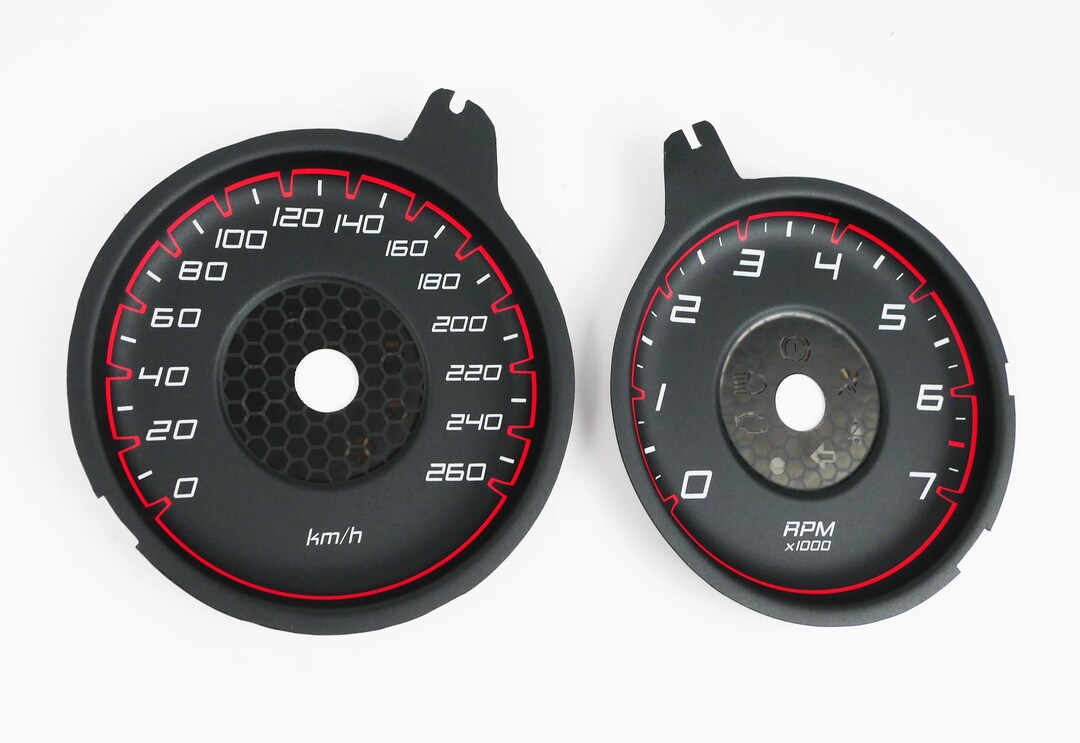 For Dodge Charger 260km/h 3D - Speedometer Dials From MPH to Km/h ...