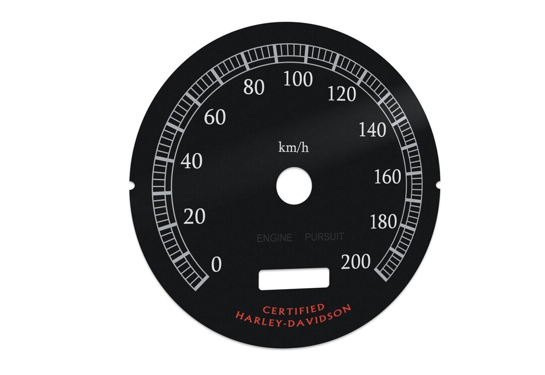 For Harley-davidson Road King Speedometer Dials MPH to KM/H Gauges - Etsy