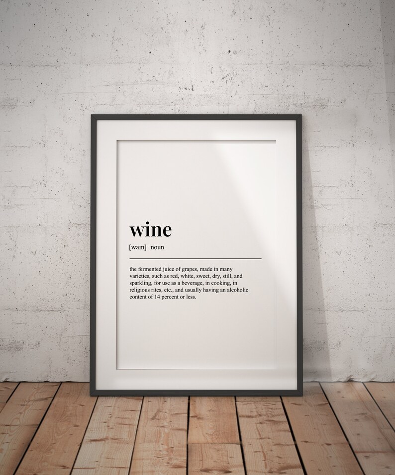 Custom Definition Printable | Poster | Wall Art | Digital Download ...