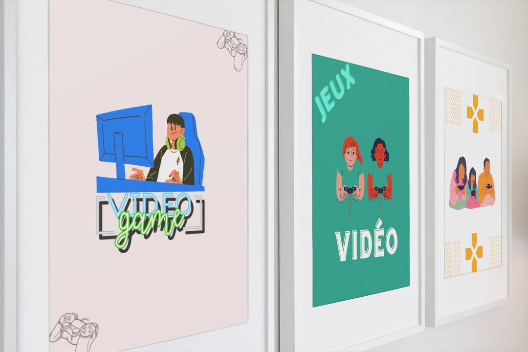 Poster Video Games , Printable , Controller , Games , Printing , Art - Etsy
