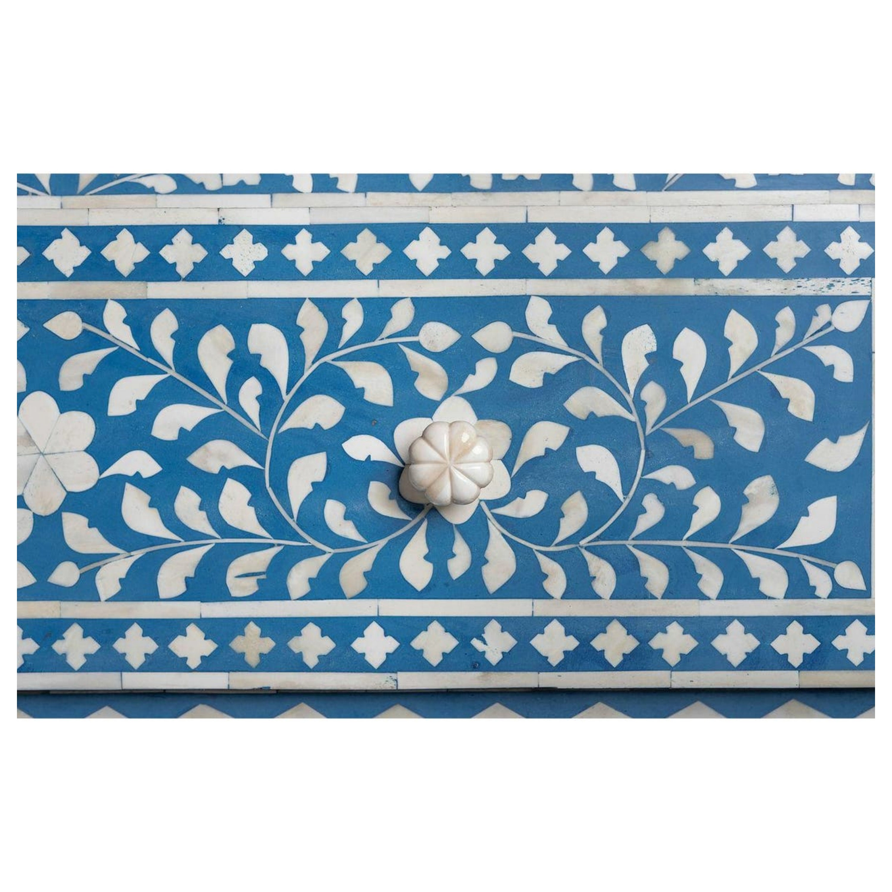 Bone Inlay Solid Wood Entryway Console, 2 Drawers Dresser, Wooden Side ...