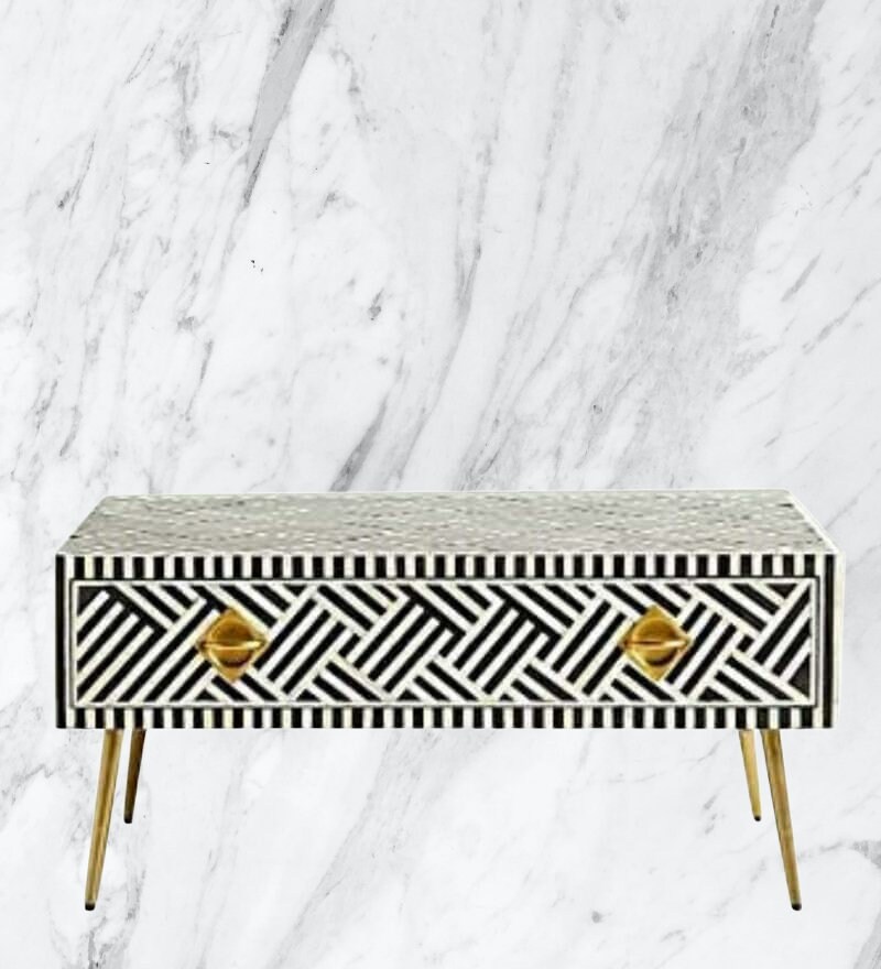 Japanese Low Table 2 Drawers Coffee Table Small Table for - Etsy