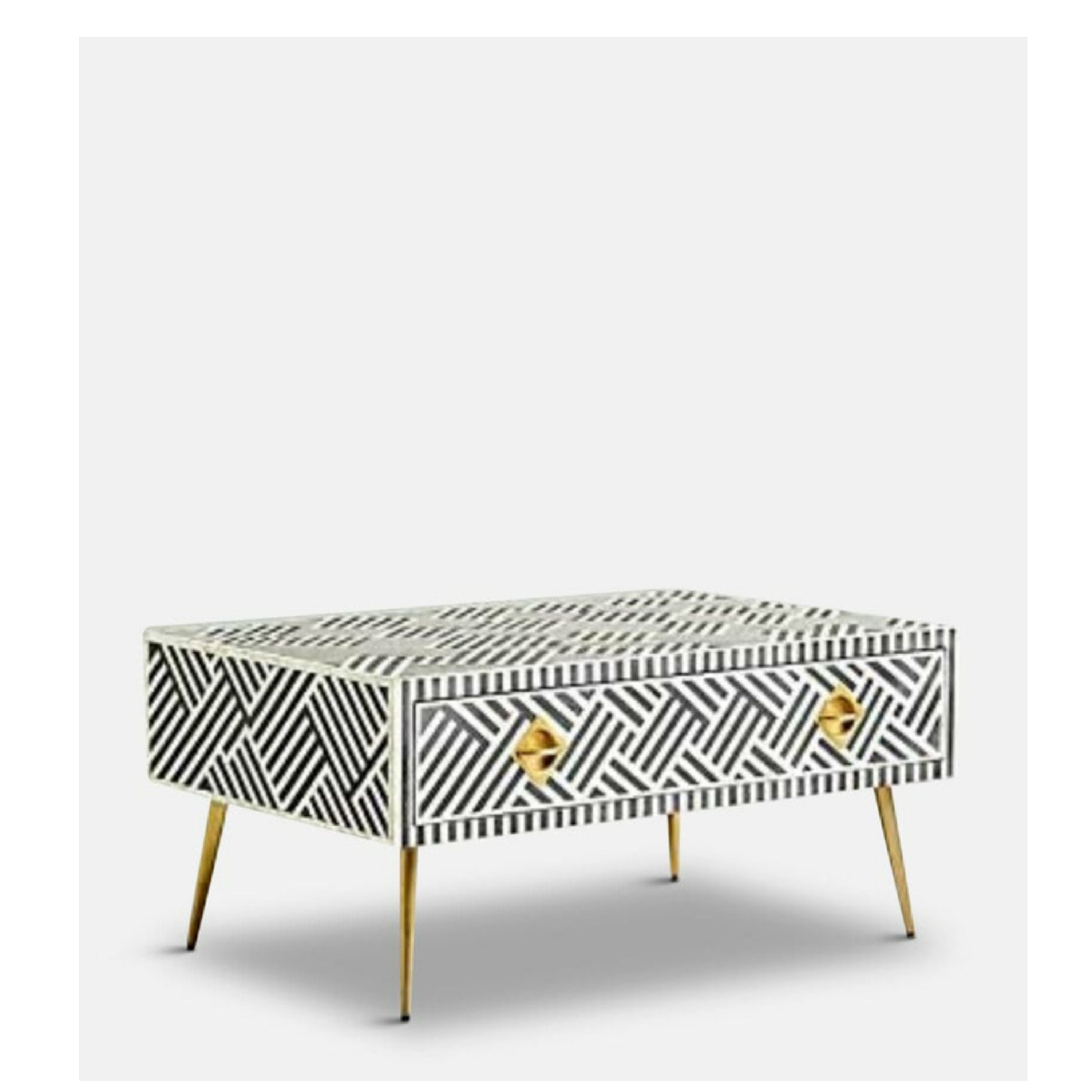 Japanese Low Table 2 Drawers Coffee Table Small Table for - Etsy