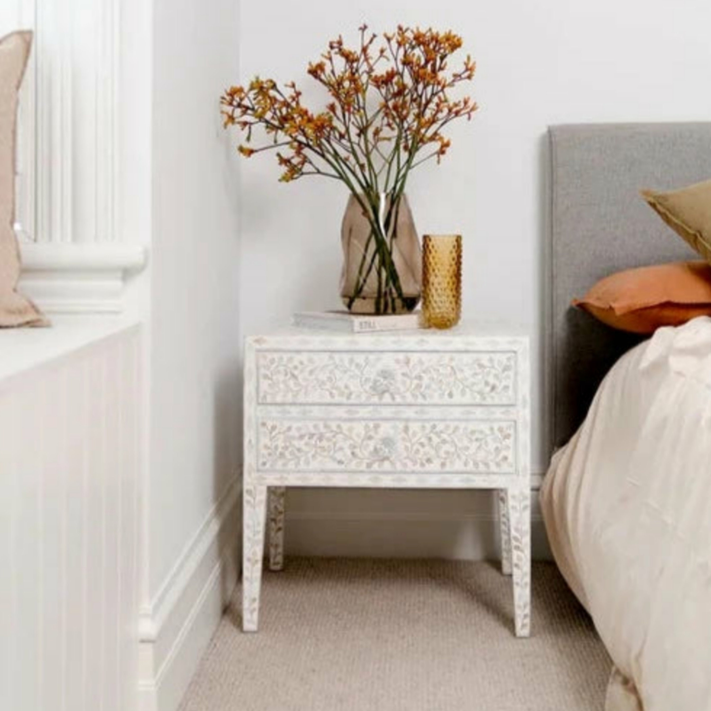 Tall Nightstand Etsy UK