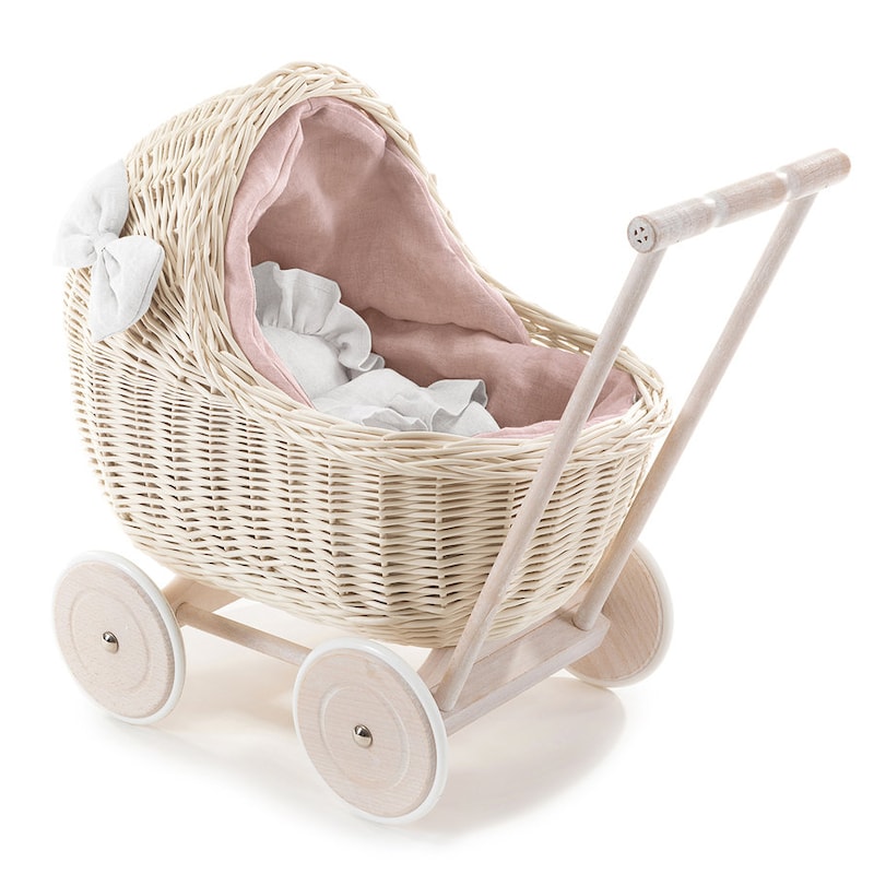 Wicker Doll Pram - Etsy