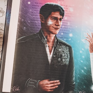 ACOTAR Starfall Page Overlays Mini Set From A Court of Mist and Fury by Sarah J Maas Officially ...