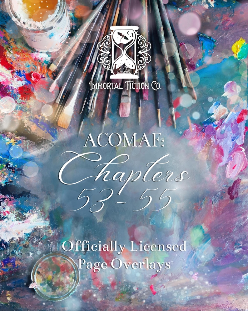 PREORDER! A Court of Mist and Fury Chapters 53-55 Page Overlays, Six ...