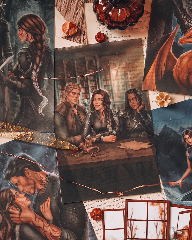 Fourth Wing Page Overlays: Officially Licensed Empyrean Series Art - Etsy