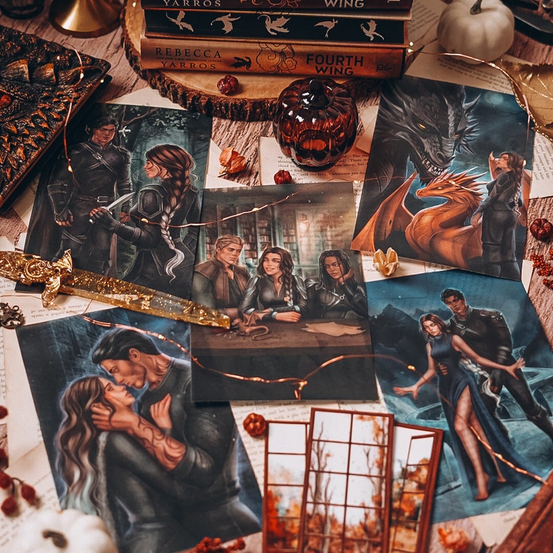 Fourth Wing Overlays - Etsy