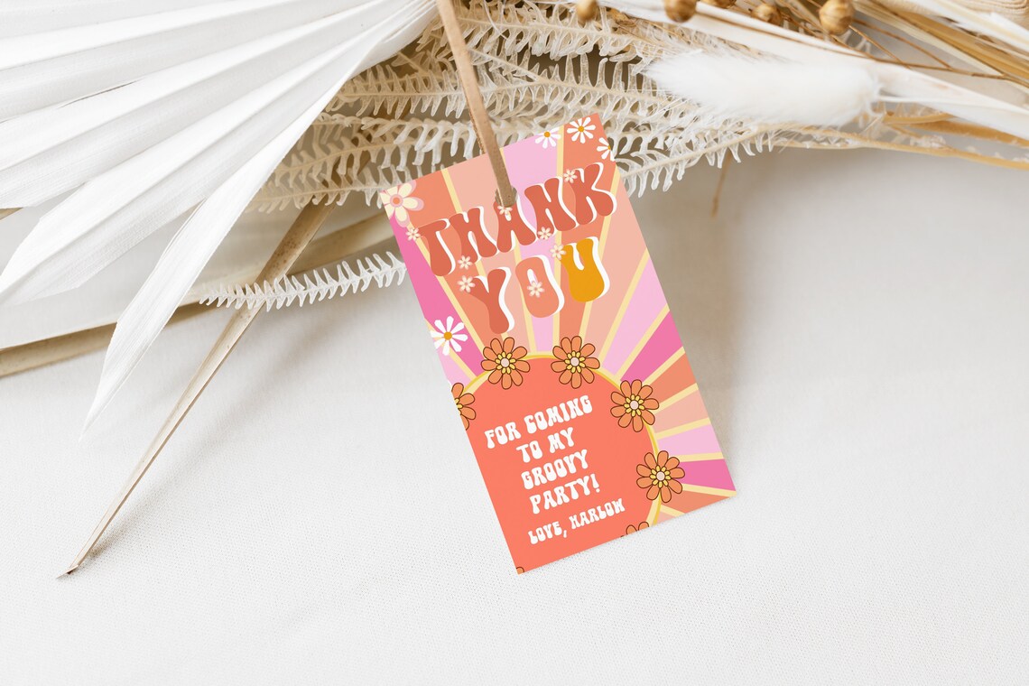 Groovy Birthday Tattoo Station Sign Hippie Birthday Tattoo - Etsy