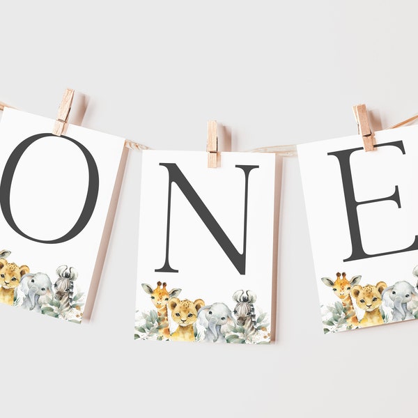 Wild One Banner - Etsy