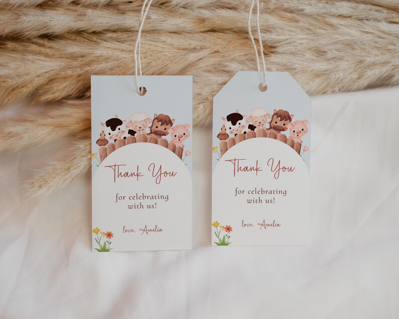 Editable Farm Animal Welcome Sign Template, Ranch Gender Neutral Baby ...