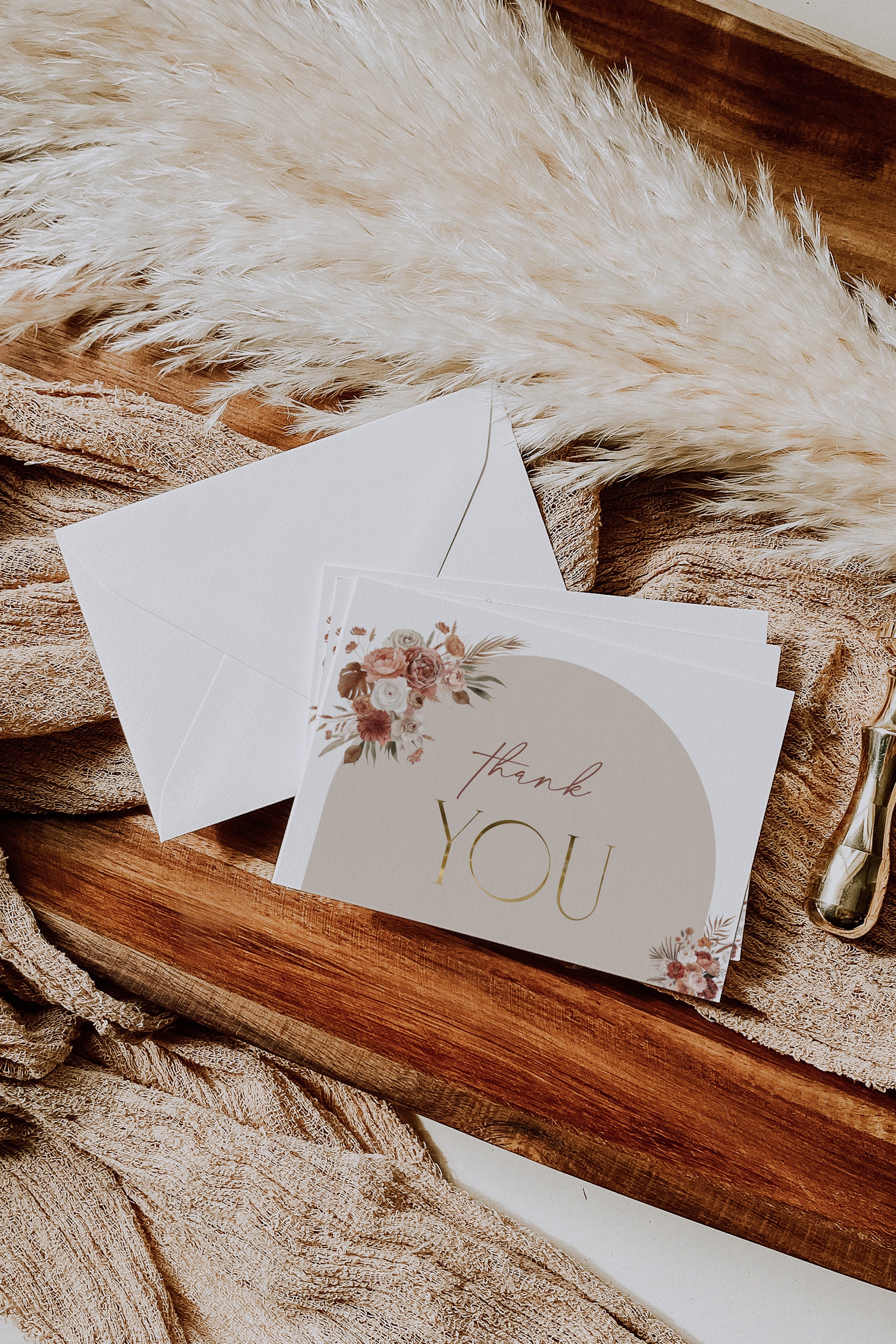 Boho Floral Baby Shower Welcome Sign, Pampas Poster (digital Template ...