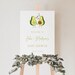 Editable Guacamole Baby Shower Welcome Sign Template, Printable Avocado ...