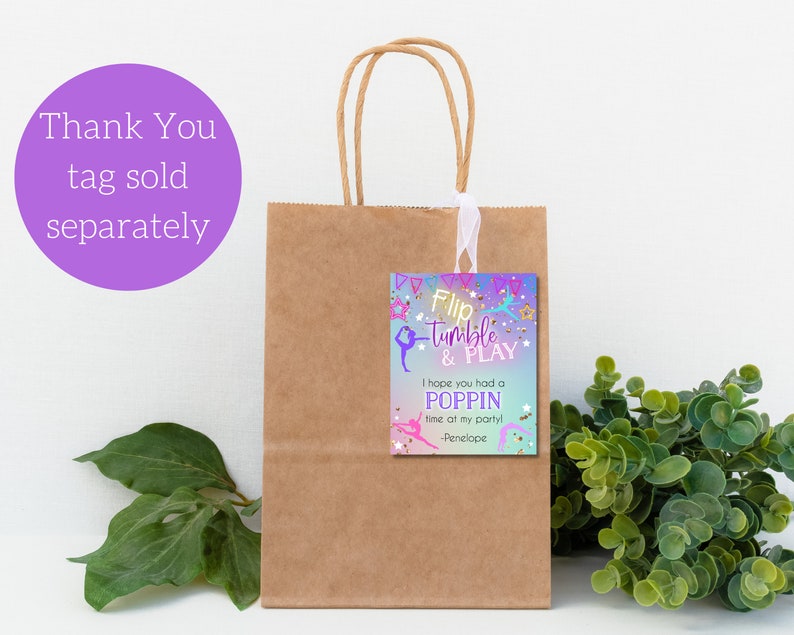 Gymnastics Birthday Invitation Flip Tumble & Play Invitation - Etsy